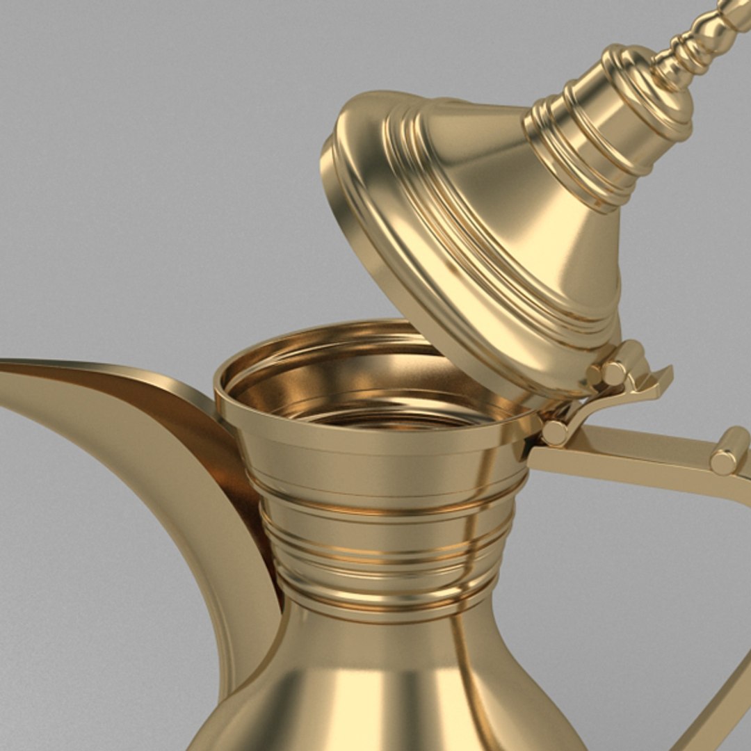 Dallah Coffee 3d Model