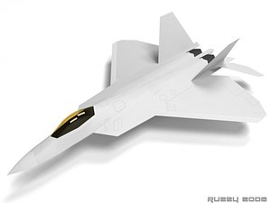 Download 3D Lockheed Martin F-22 Raptor Blender Models - TurboSquid