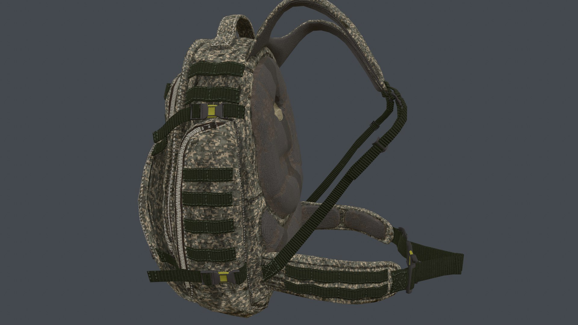 Ucp Camouflage Backpack Model - TurboSquid 1165660