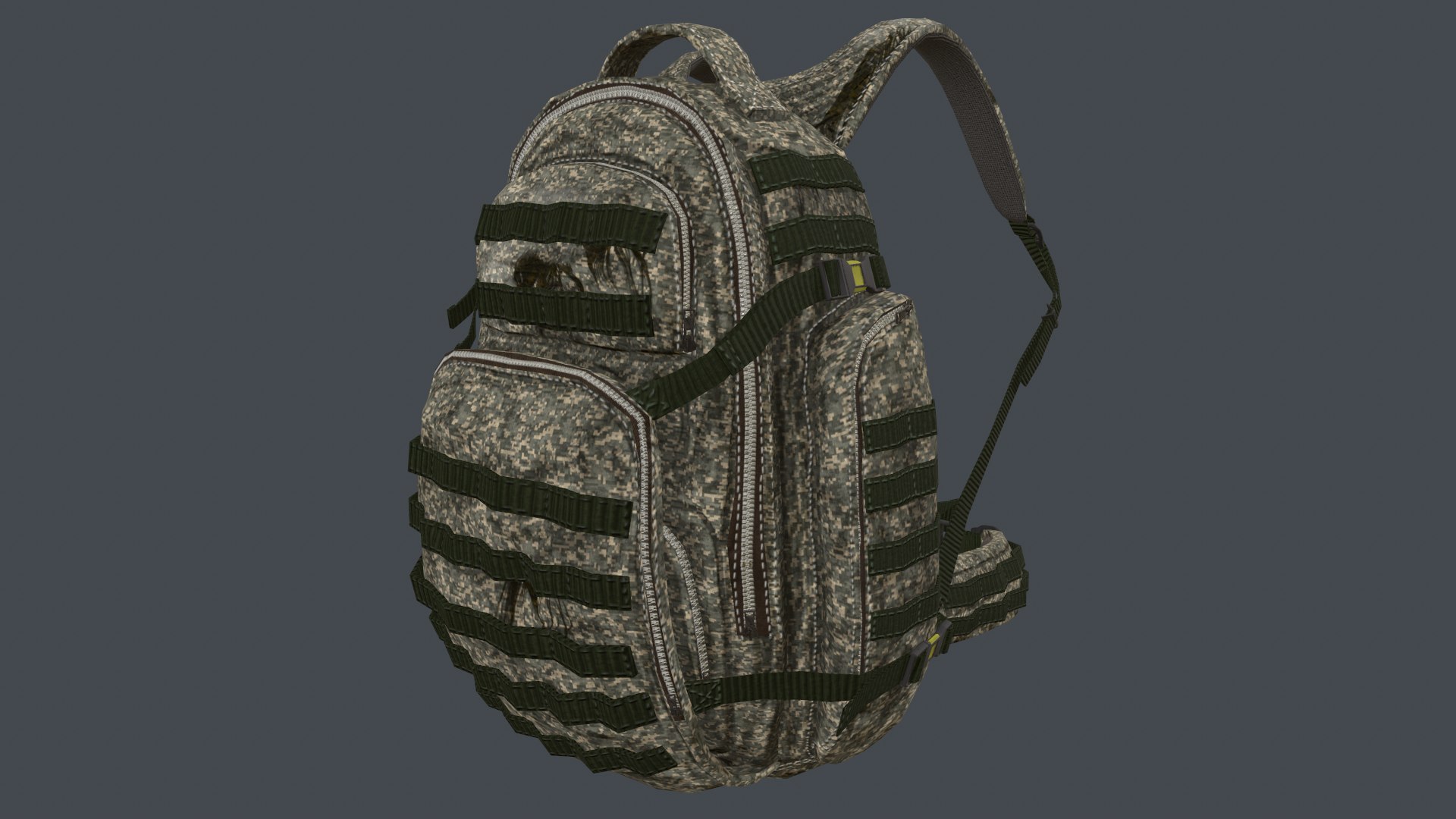Ucp Camouflage Backpack Model - TurboSquid 1165660
