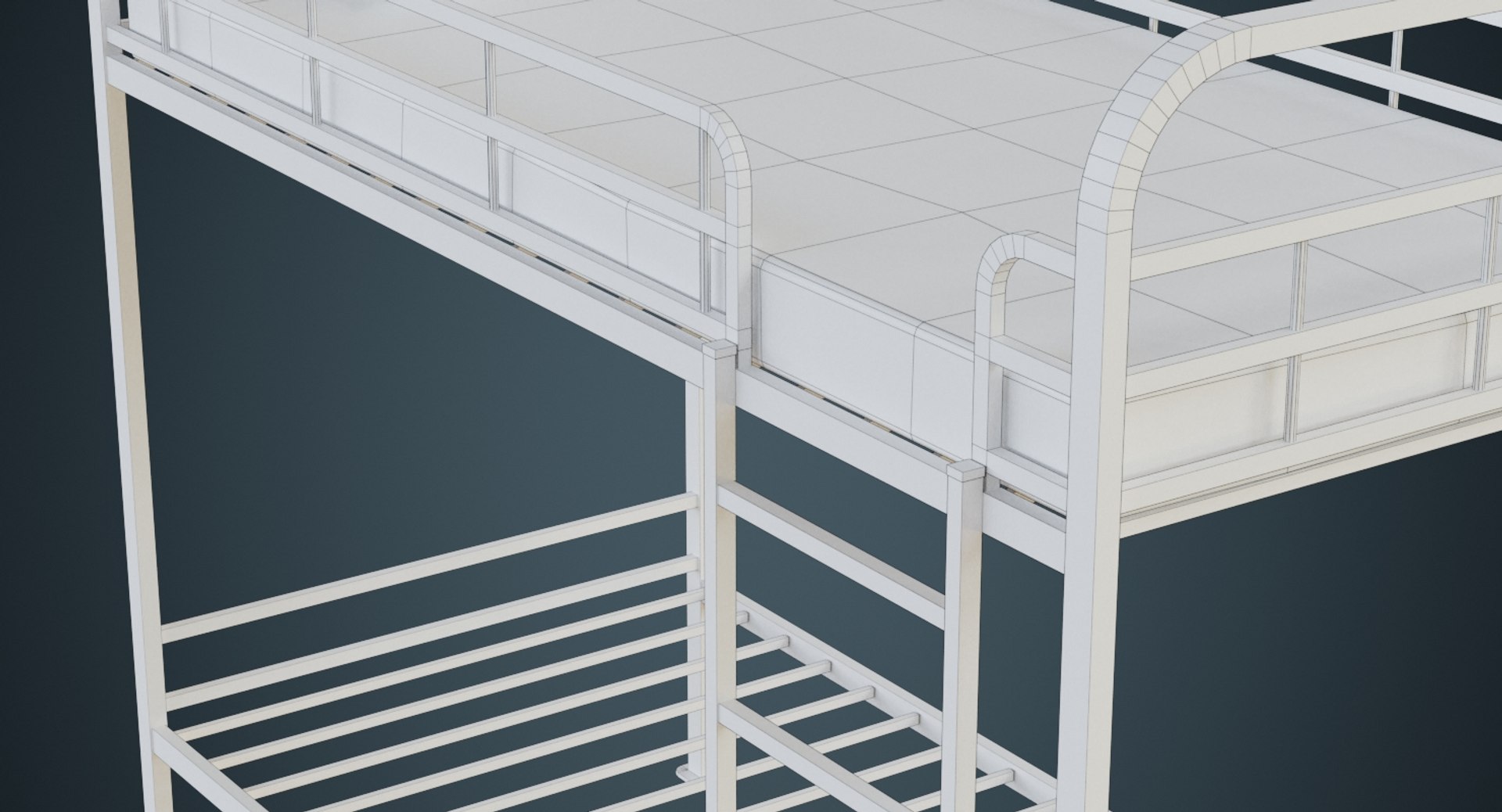 3D Bunk Bed 3b - TurboSquid 1433161