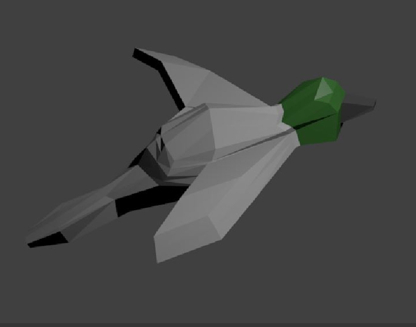 3d Model Bird Flapping