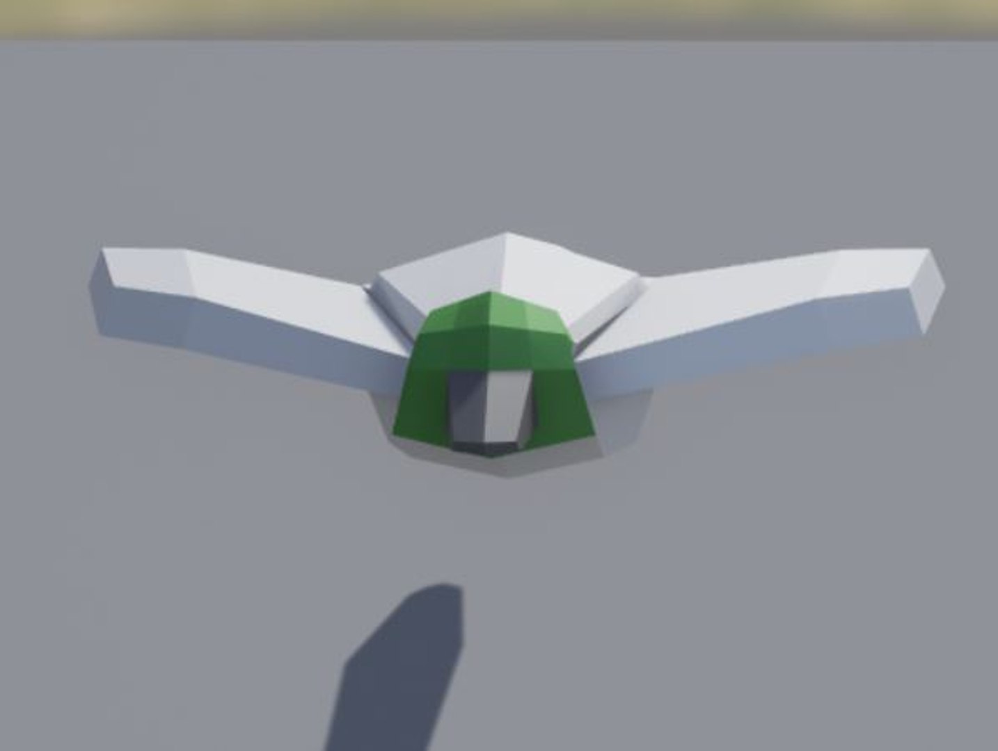 3d Model Bird Flapping