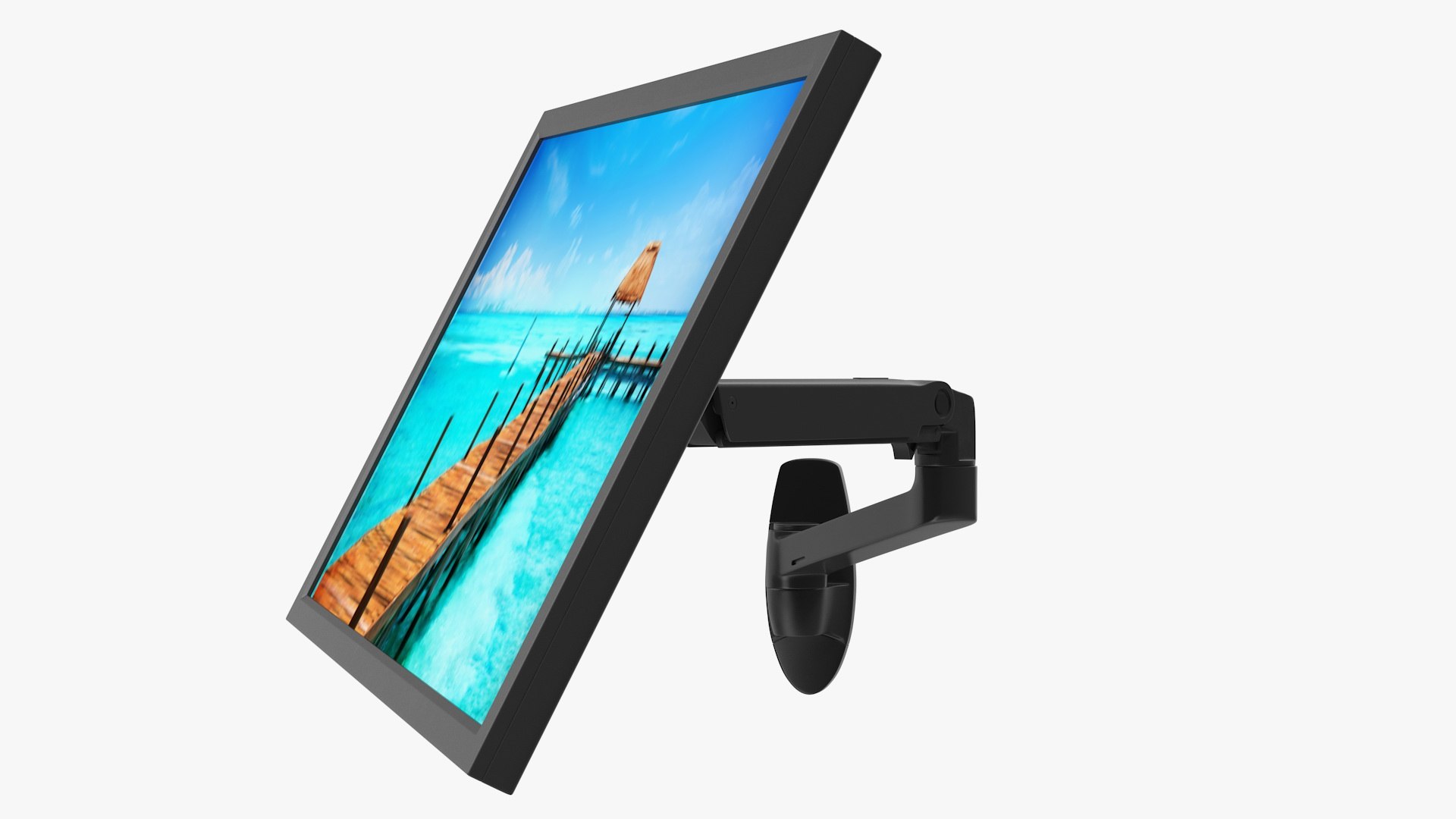 3D model mount monitor arm generic - TurboSquid 1443412