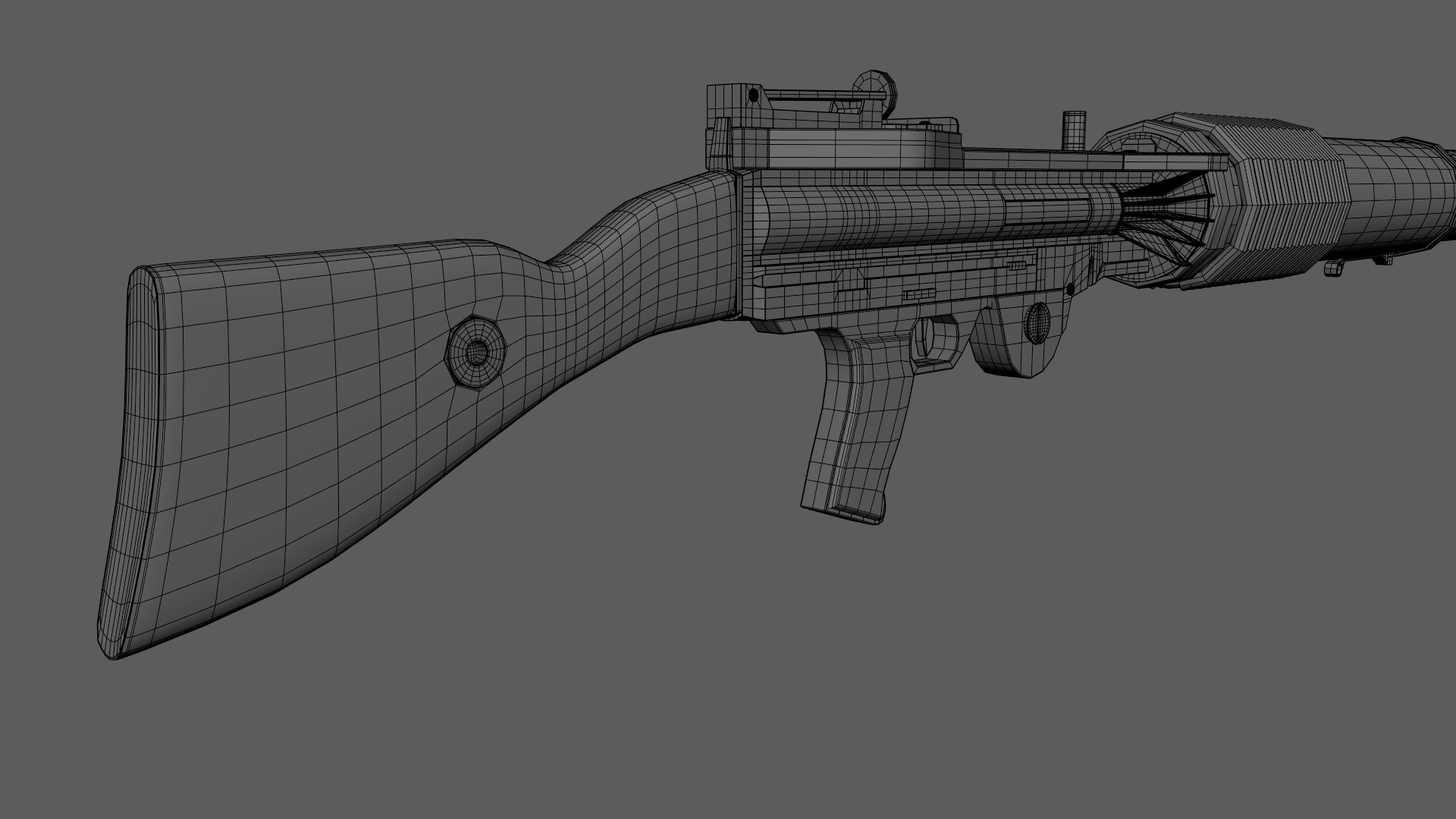 Lewis Gun 3D Model - TurboSquid 1987611