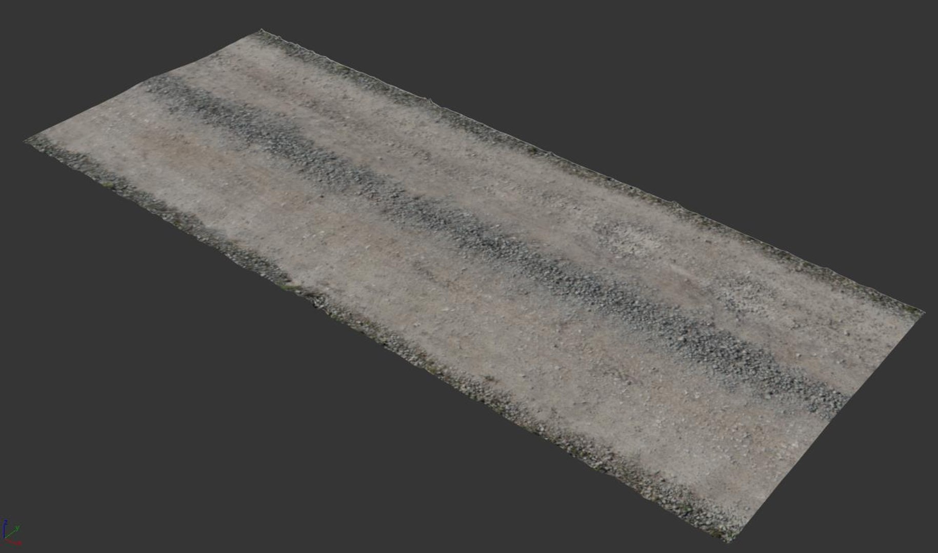 Ultra realistic sandy road 3D model - TurboSquid 1314484