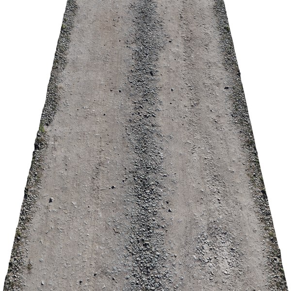 3D model ultra realistic road scan - TurboSquid 1612553
