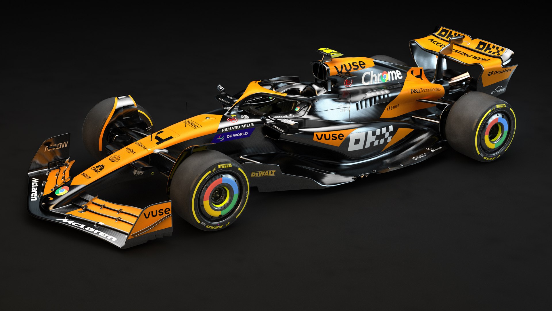 3D F1 Mclaren MCL38 2024 Model - TurboSquid 2197828