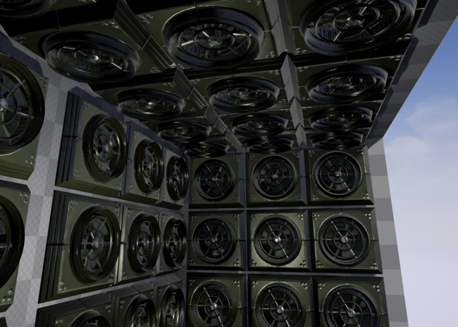 Wall Fan 3d Model