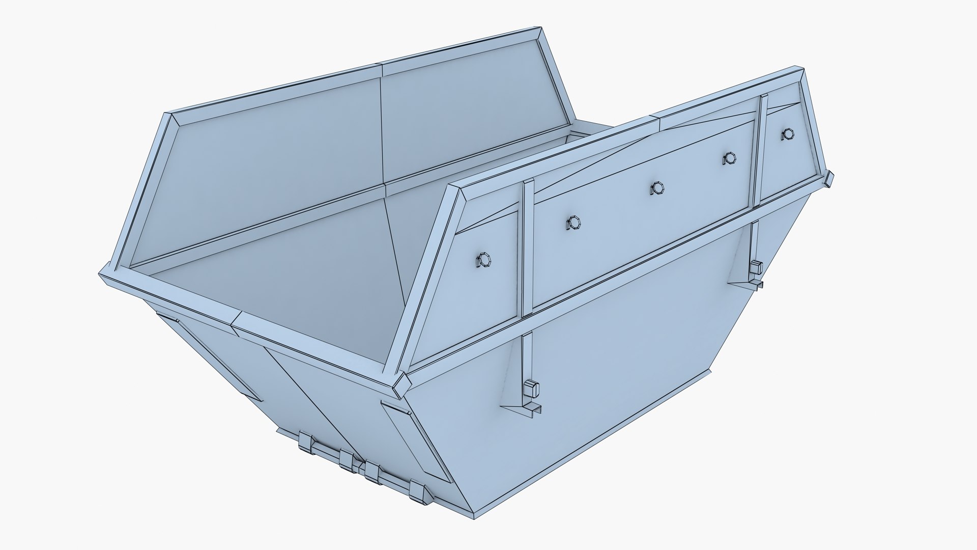 max skip dumpster container