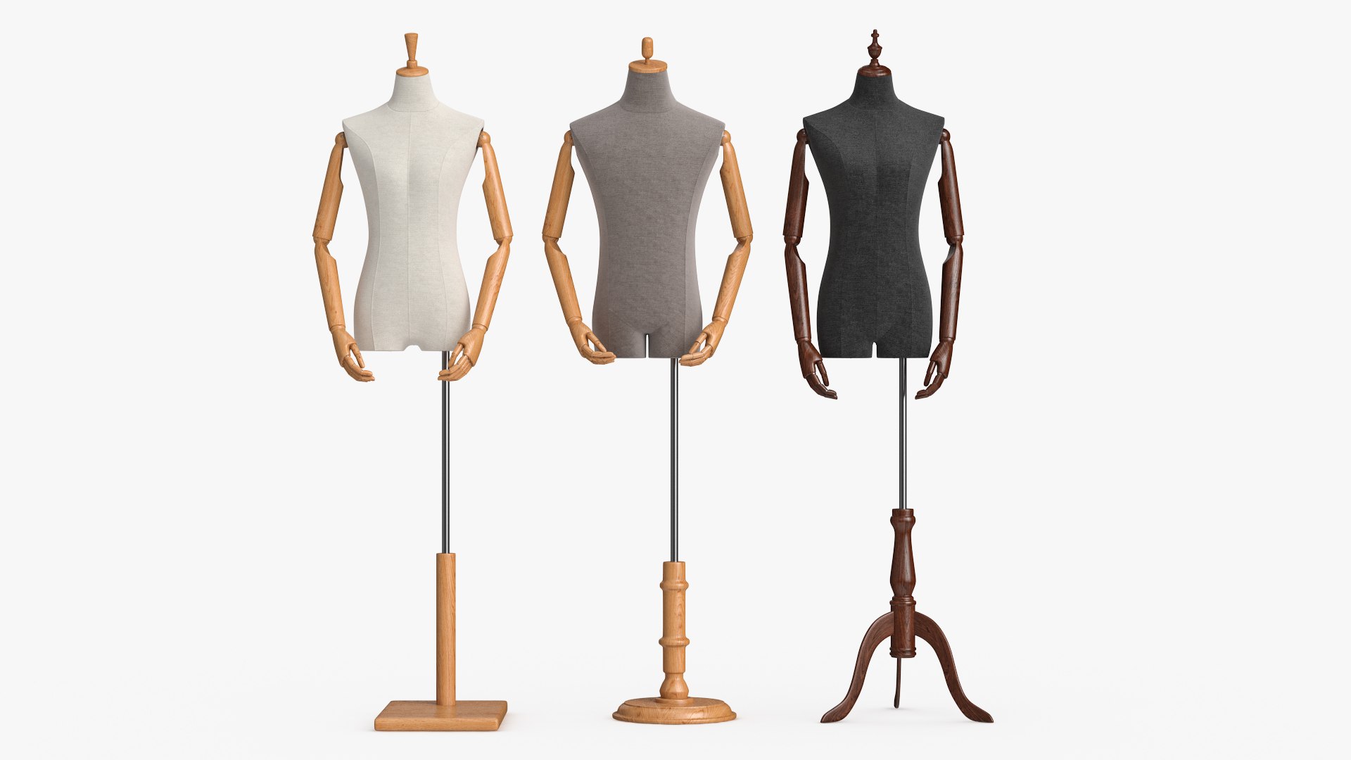 Male Female Mannequins 3D model - TurboSquid 1962352