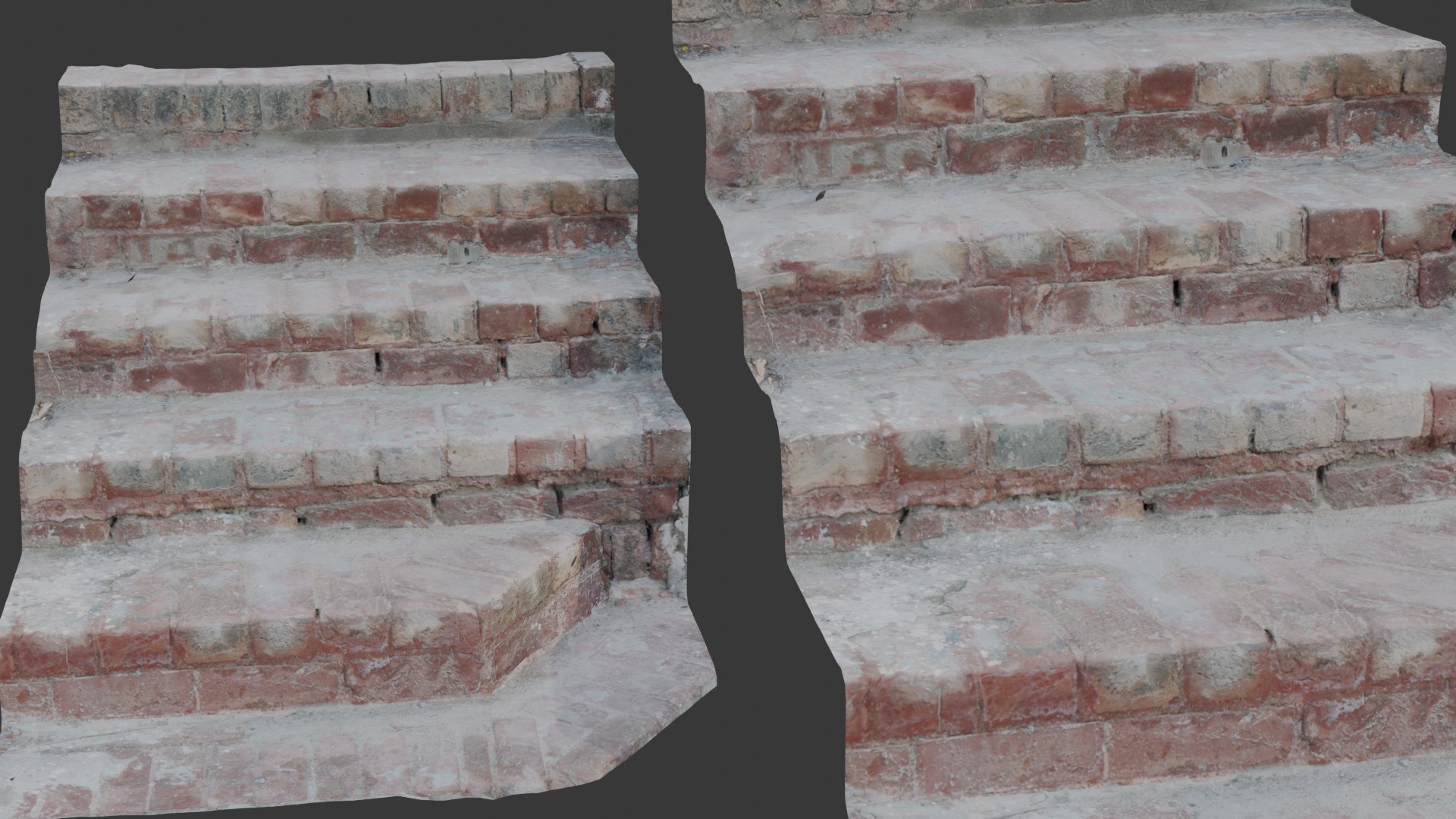 Old Brick Stairs 3D Scan 3D Model - TurboSquid 2405589