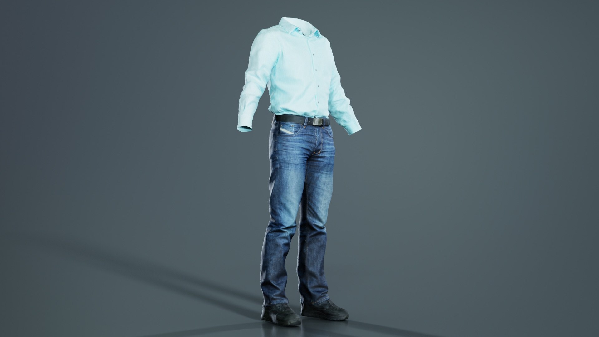 3D Model Casual Outfit 24 Remastered - TurboSquid 2360649