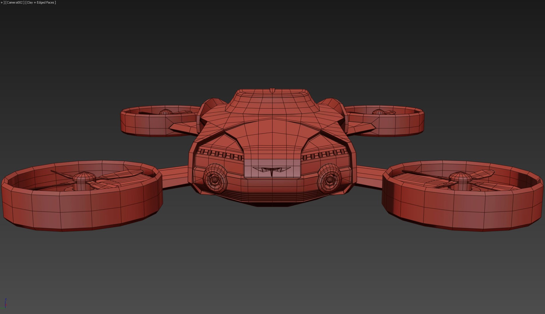 3D Car Copter - TurboSquid 1323639