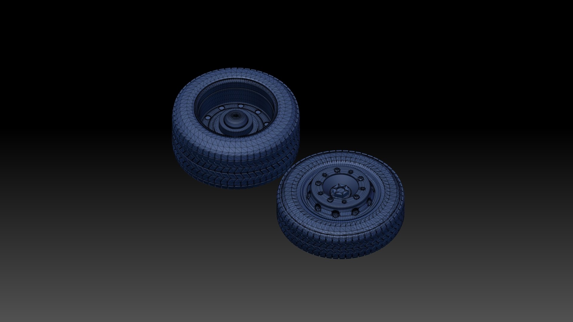 Tuck wheels 3D model - TurboSquid 1857662