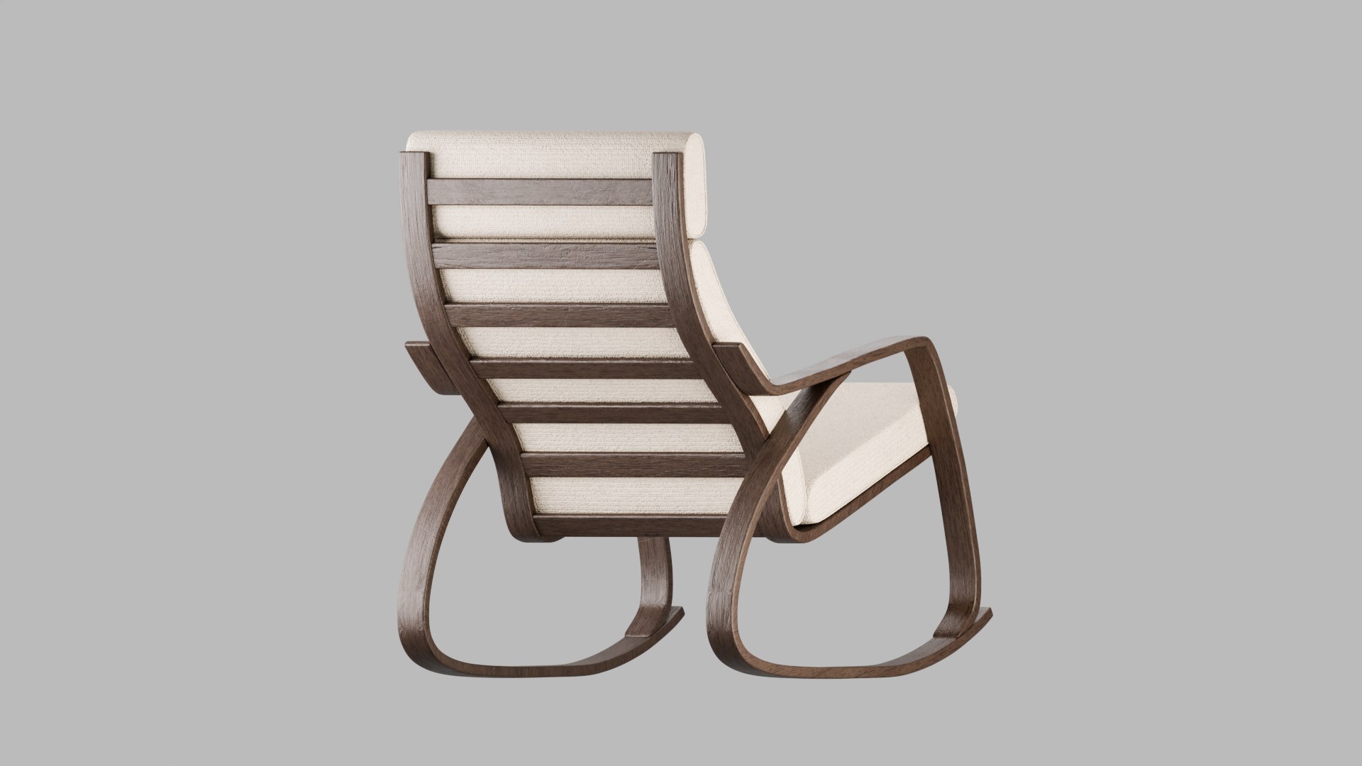 3D Rocking Chair Model - TurboSquid 2196060