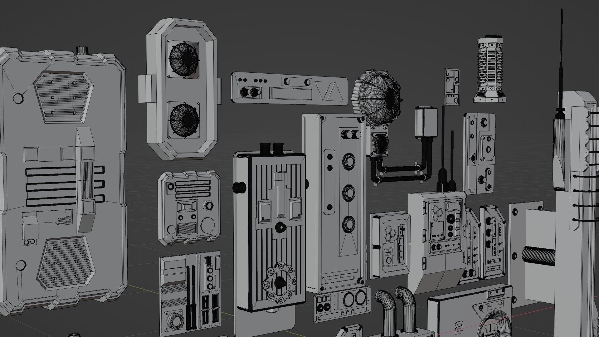 Star Wars Panels Pack 04 3D - TurboSquid 2301003