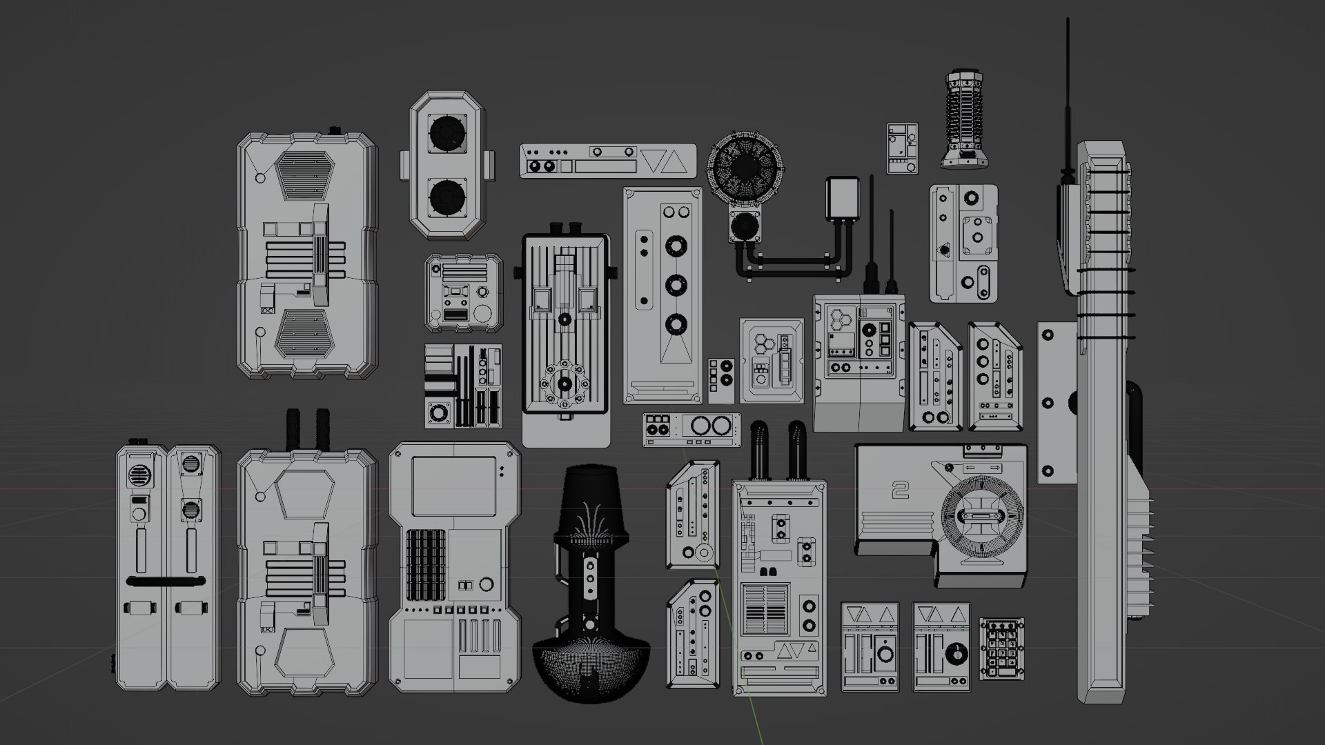 Star Wars Panels Pack 04 3D - TurboSquid 2301003