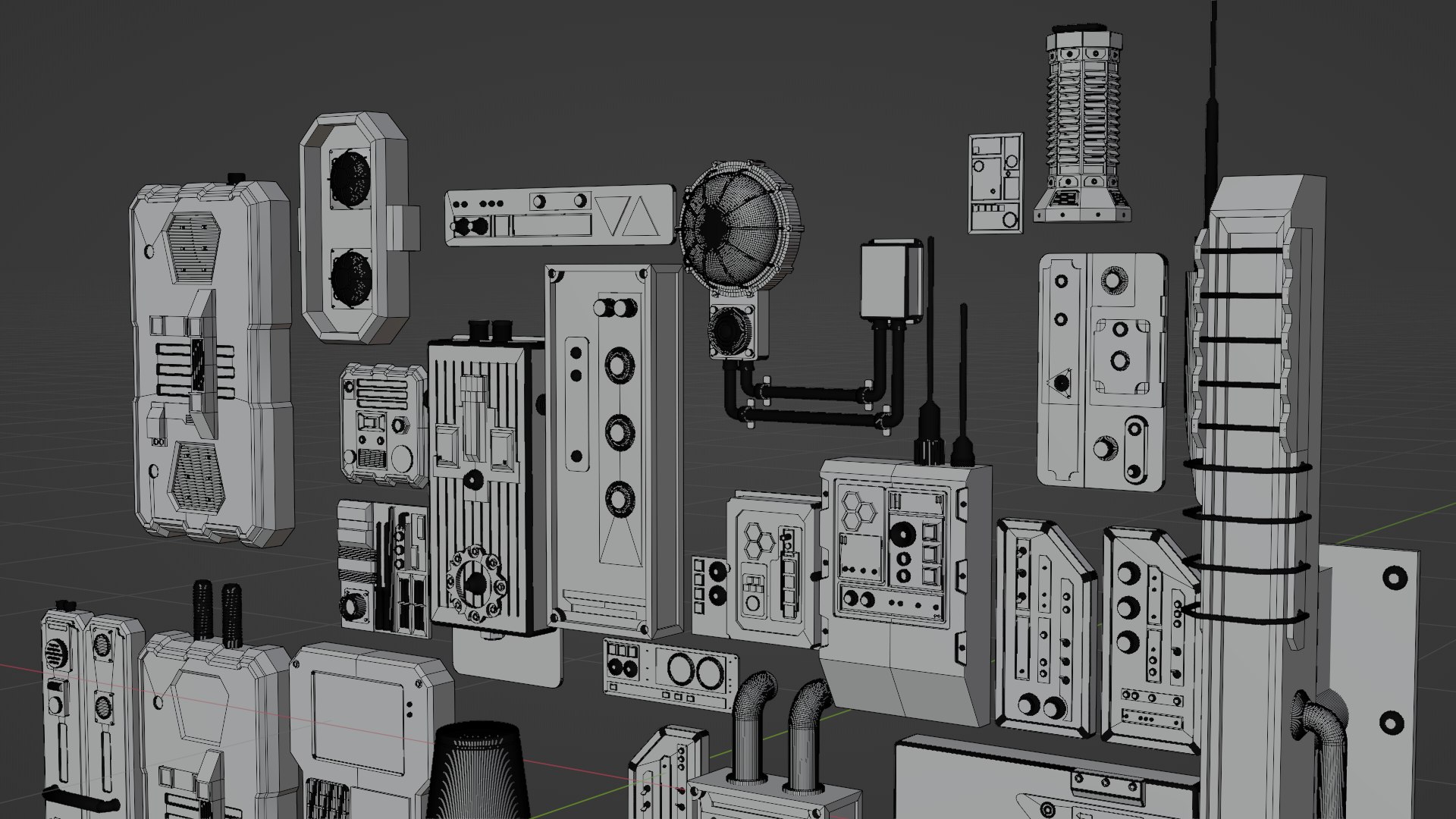 Star Wars Panels Pack 04 3D - TurboSquid 2301003