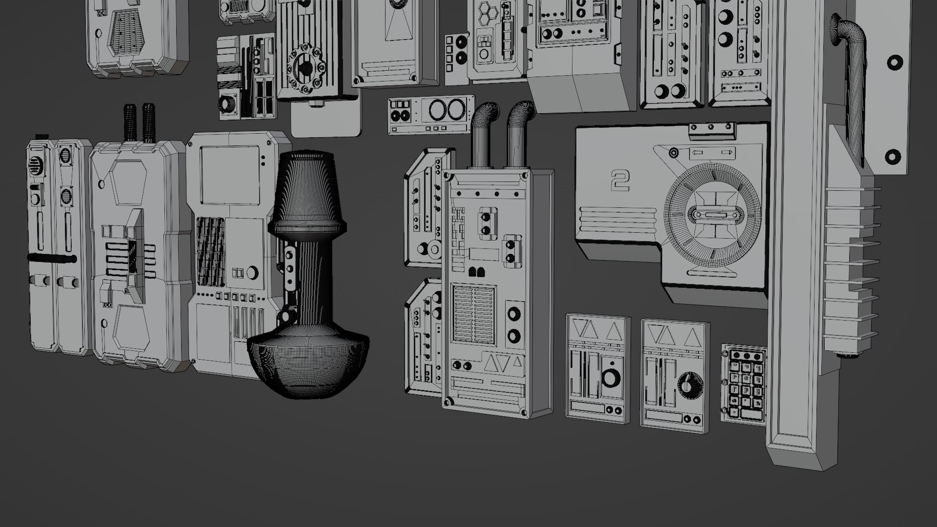 Star Wars Panels Pack 04 3D - TurboSquid 2301003