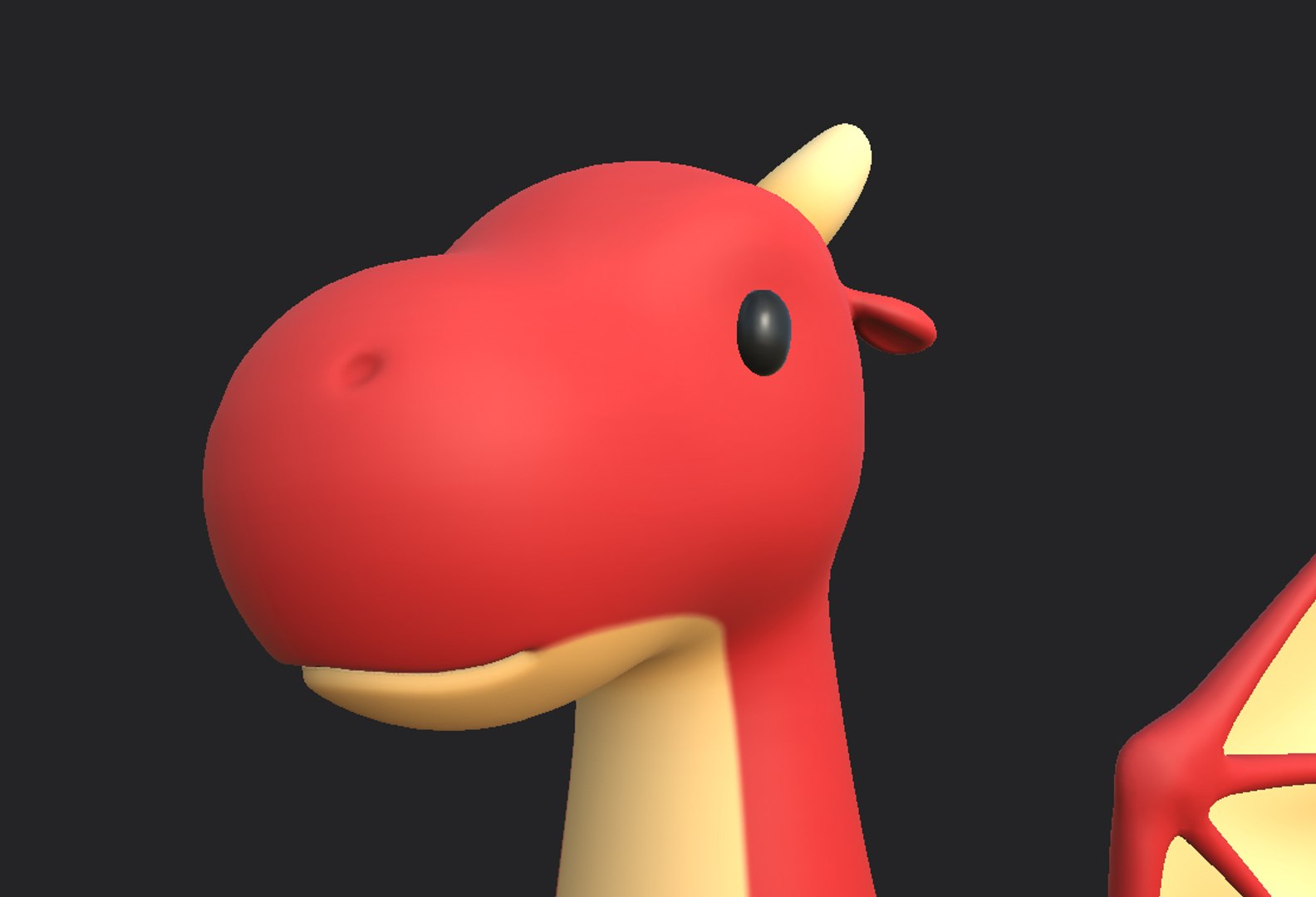 3D Dragon Cartoon Model - TurboSquid 1500561