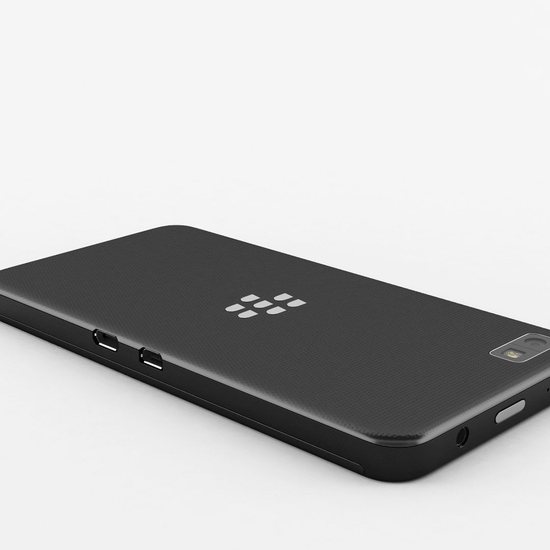 3d Blackberry Z10