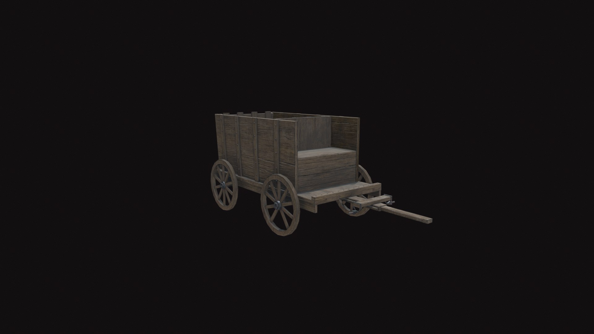 Medieval Carriage 02 3D Model - TurboSquid 2310151