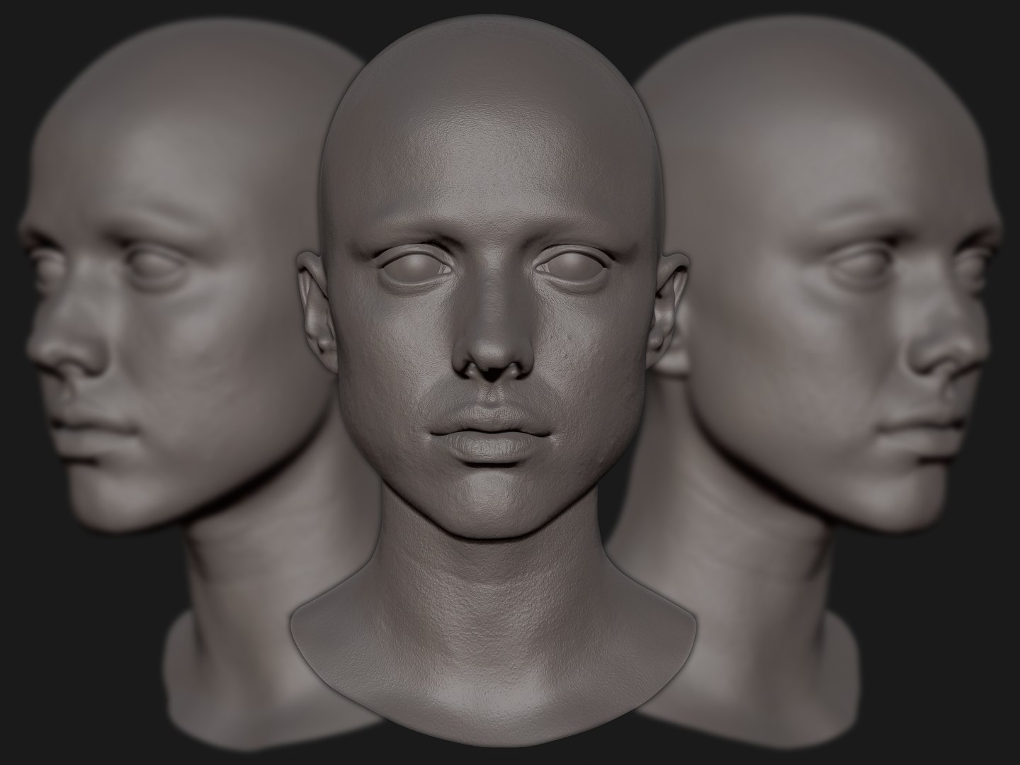 Margaret Qualley Likeness Sculpt 3D Model 3D Model - TurboSquid 2402584