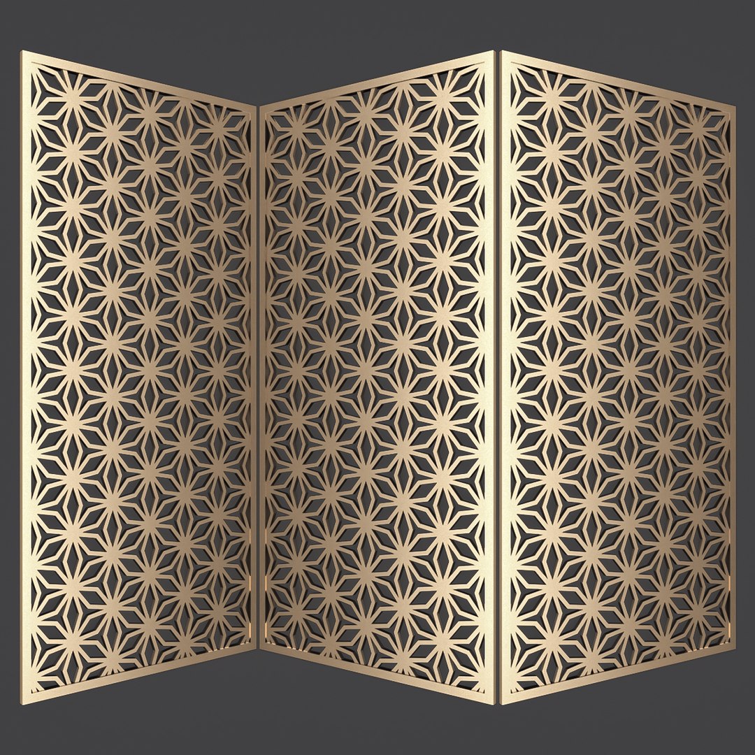 Decorative panel model - TurboSquid 1644000