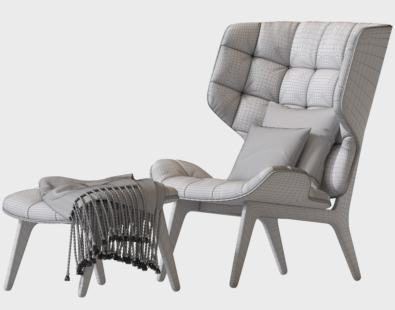 Mammoth Chair 3D Model - TurboSquid 1502007