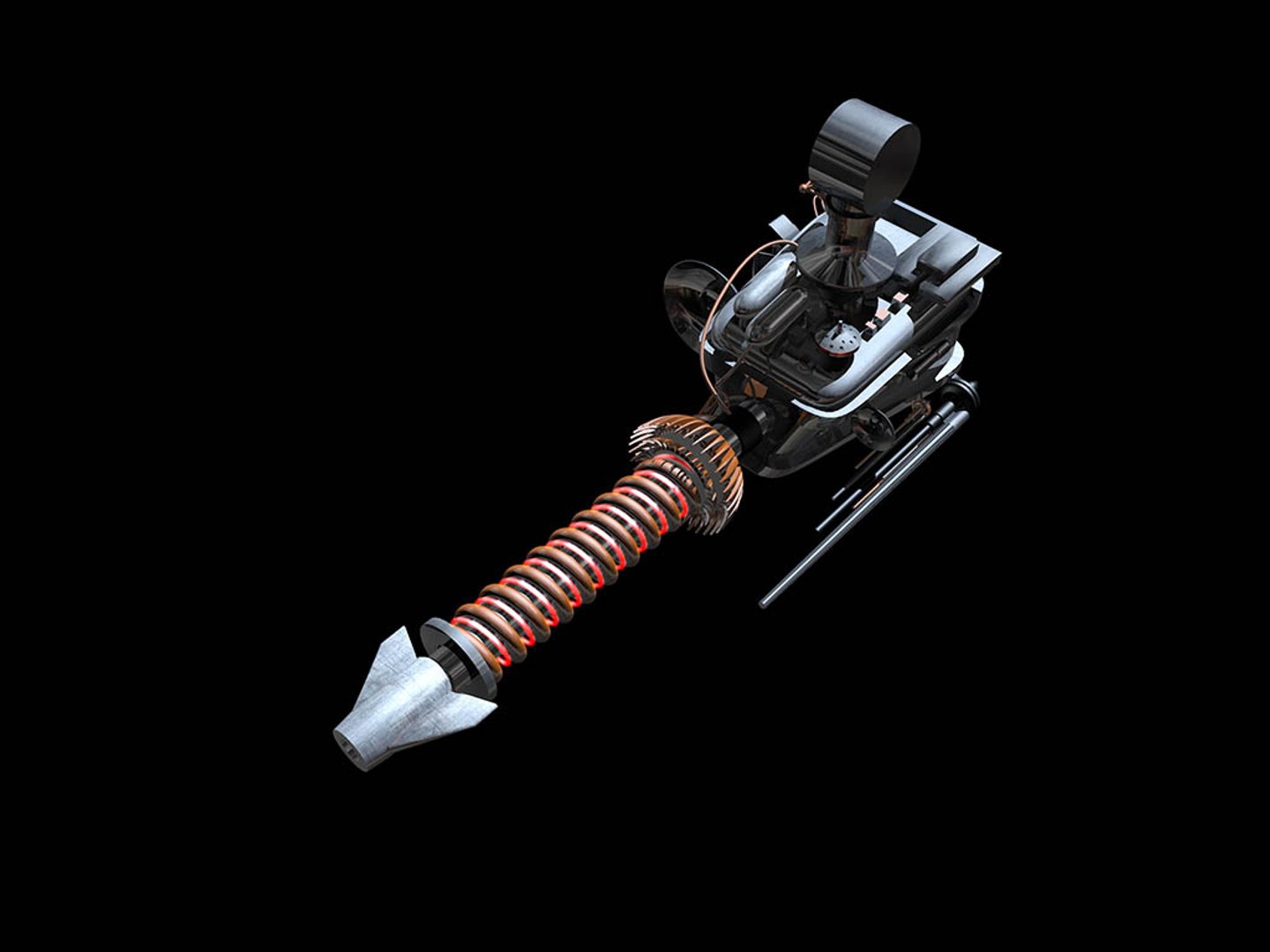 3d Fully Rigged Animation Sliders Model