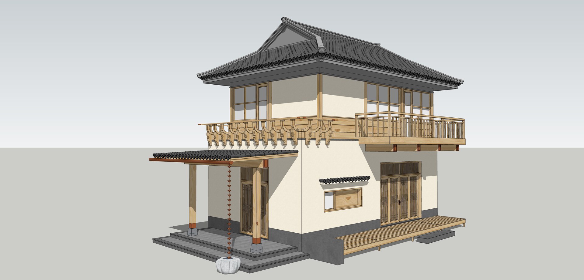3D TRADITIONAL PIECES - OLD HOUSE - TurboSquid 1740555