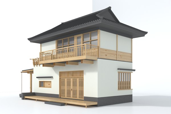 3D TRADITIONAL PIECES - OLD HOUSE - TurboSquid 1740555