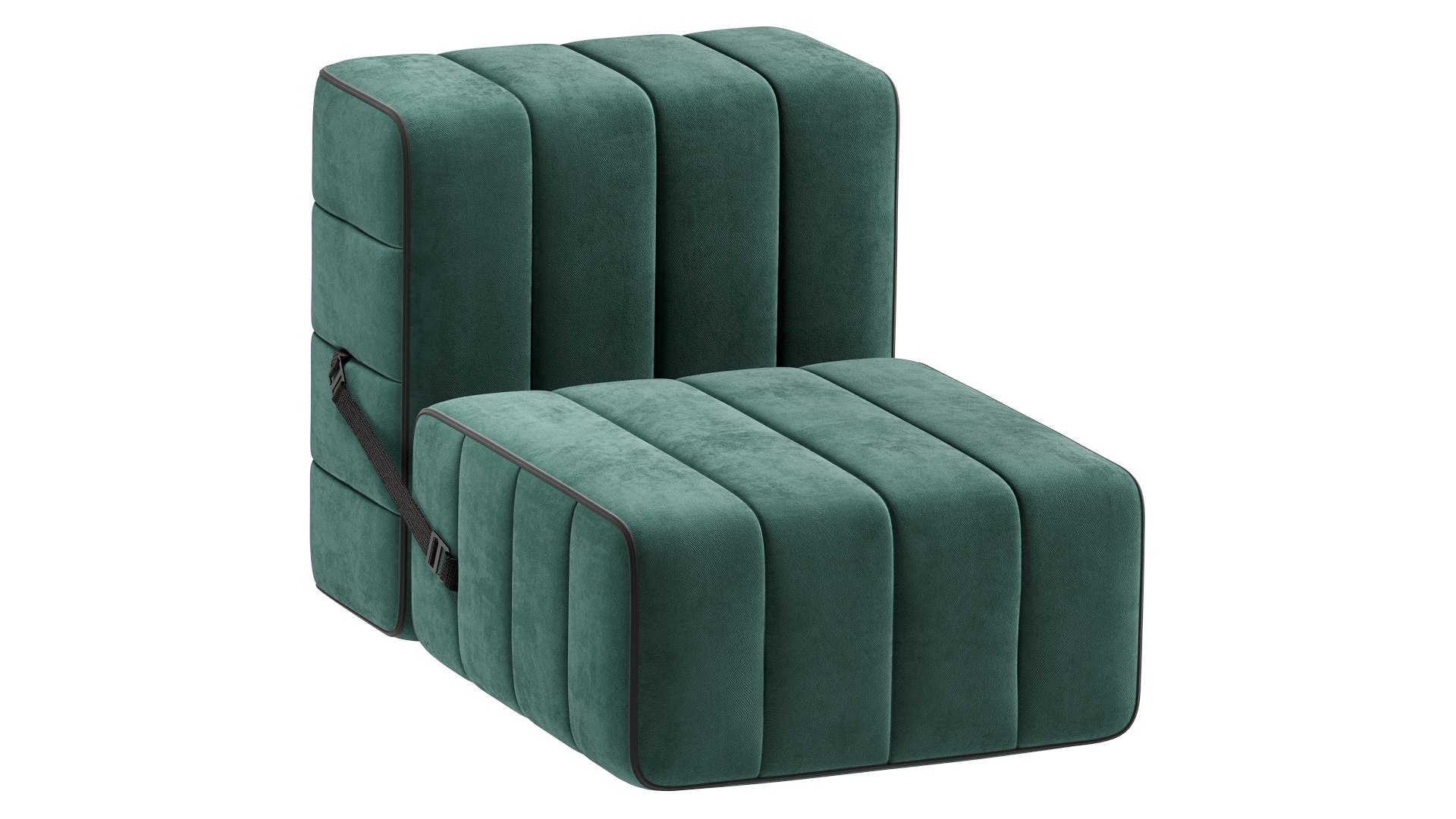 Curt Modular Armchair 3D Model - TurboSquid 2073408