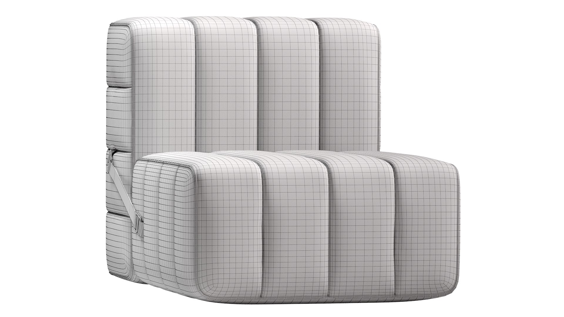 Curt Modular Armchair 3D Model - TurboSquid 2073408