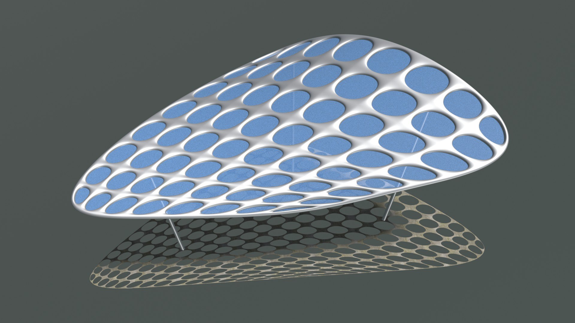 3D Parametric Pavilion Model 2348 Model - TurboSquid 2166078