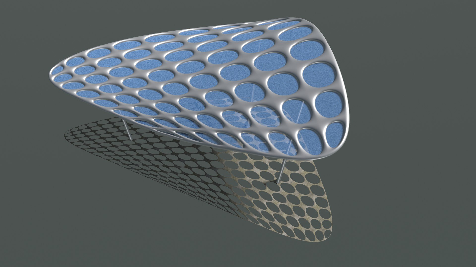 3D Parametric Pavilion Model 2348 Model - TurboSquid 2166078