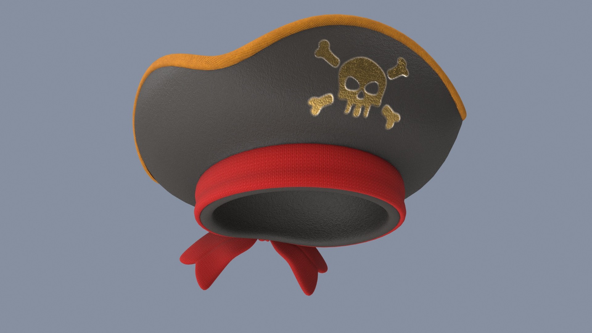 Pirate Hat Stylized 3D Model - TurboSquid 2425132