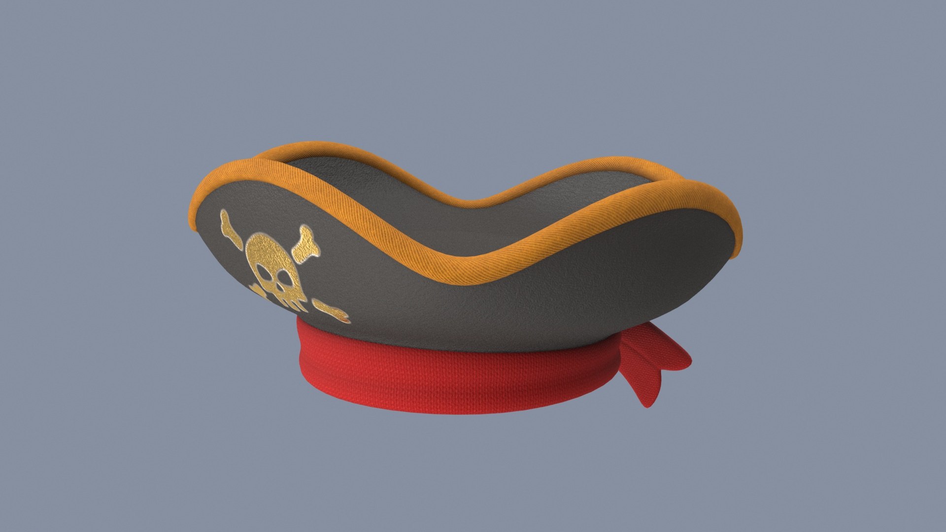 Pirate Hat Stylized 3D Model - TurboSquid 2425132