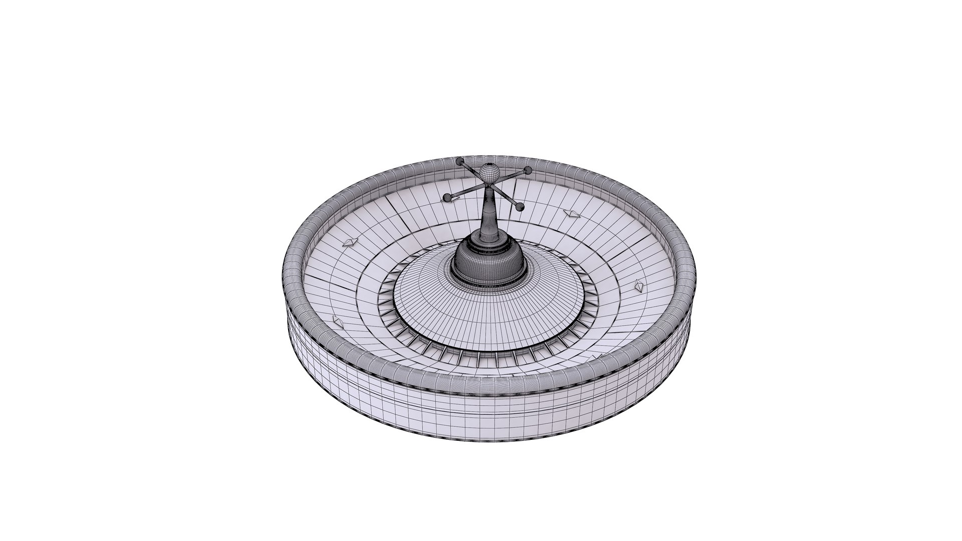 Roulette Wheel 3D - TurboSquid 1879058