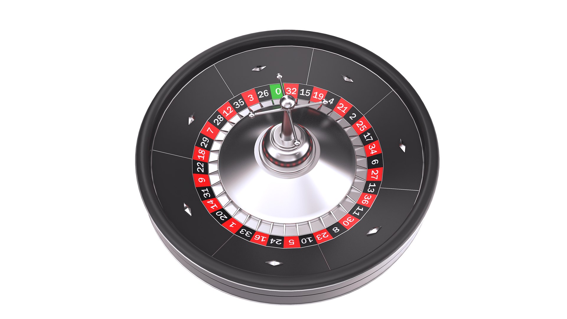 Roulette Wheel 3D - TurboSquid 1879058