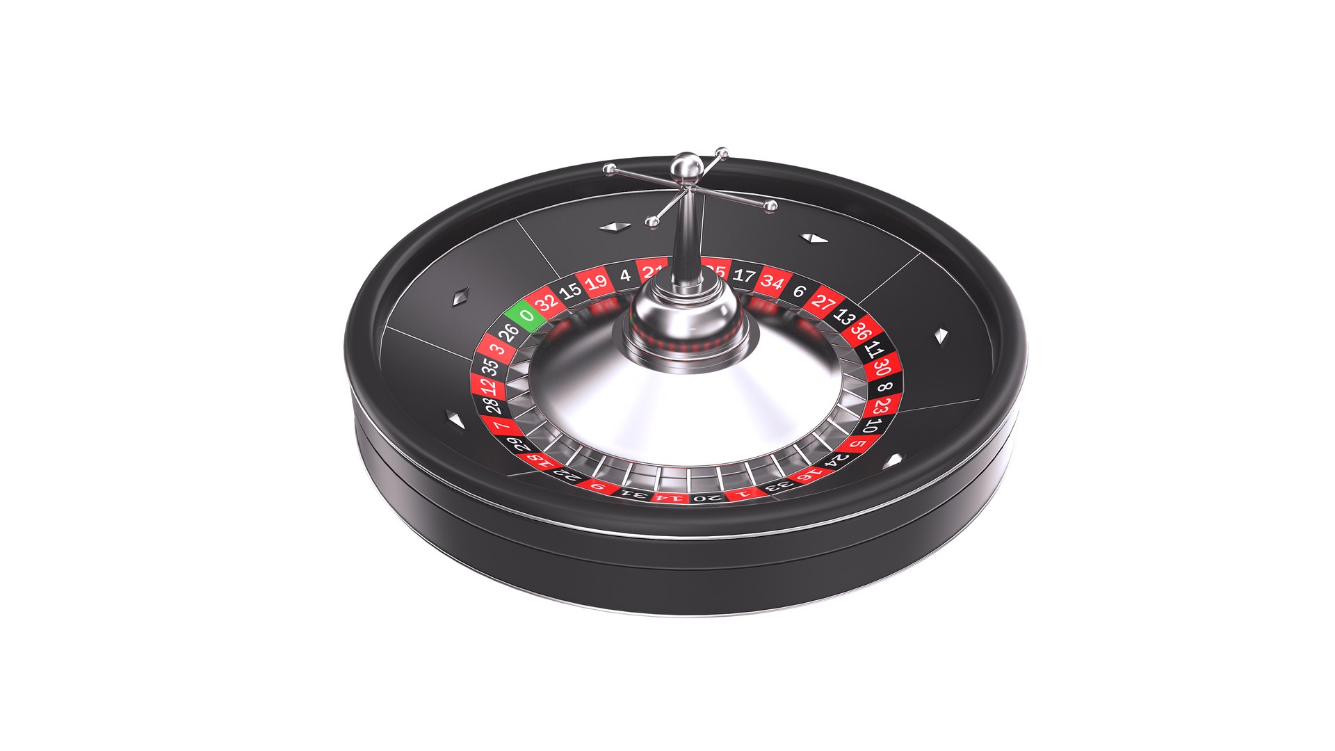 Roulette Wheel 3D - TurboSquid 1879058