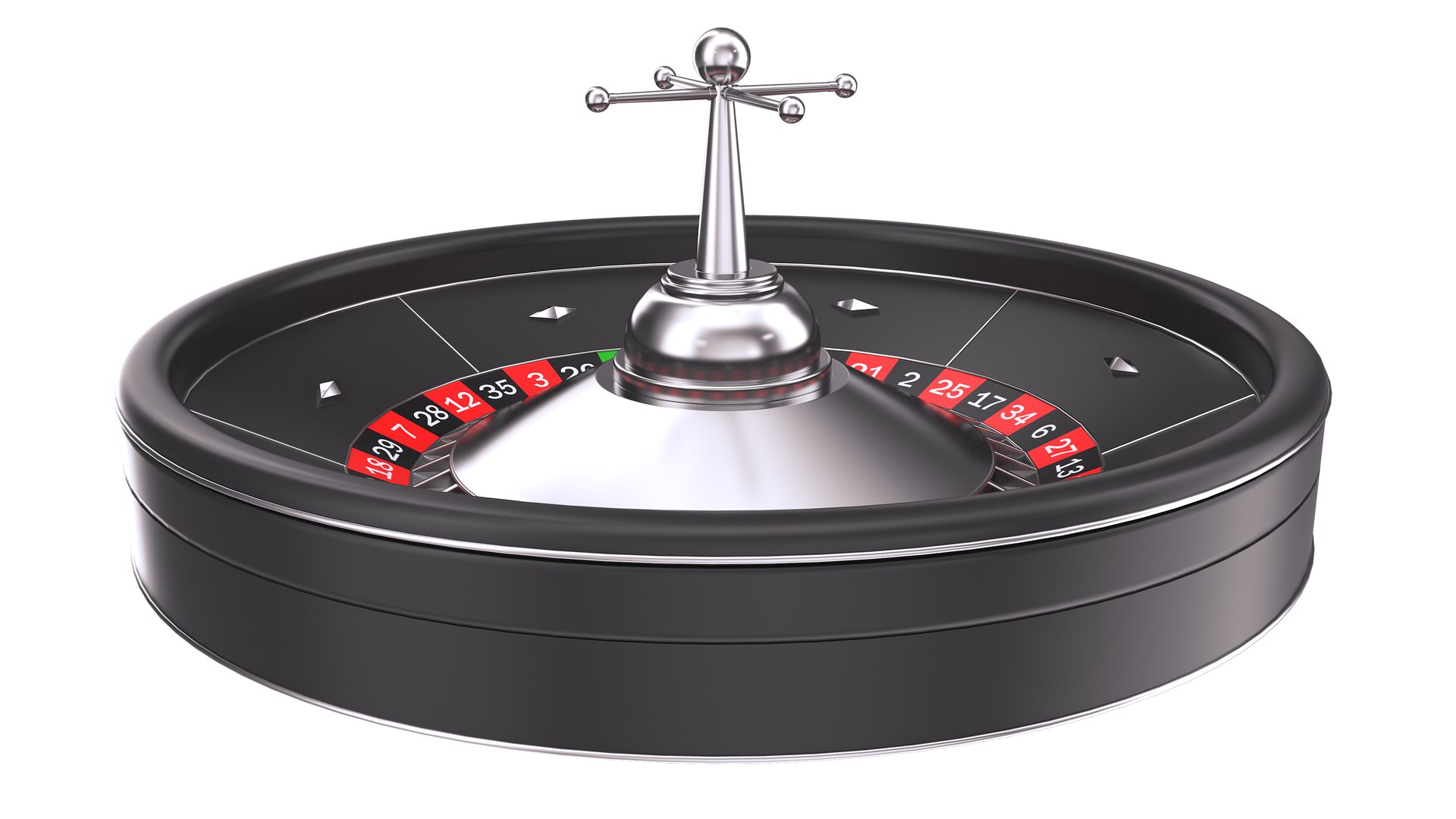 Roulette Wheel 3D - TurboSquid 1879058