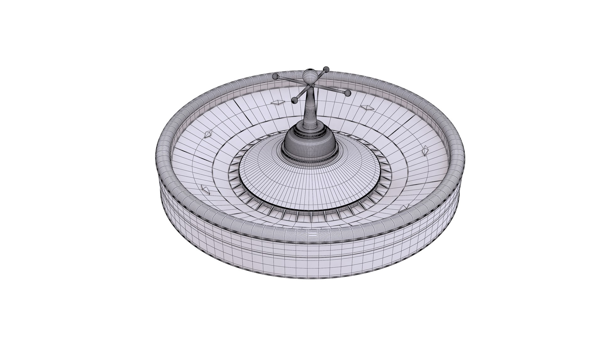 Roulette Wheel 3D - TurboSquid 1879058