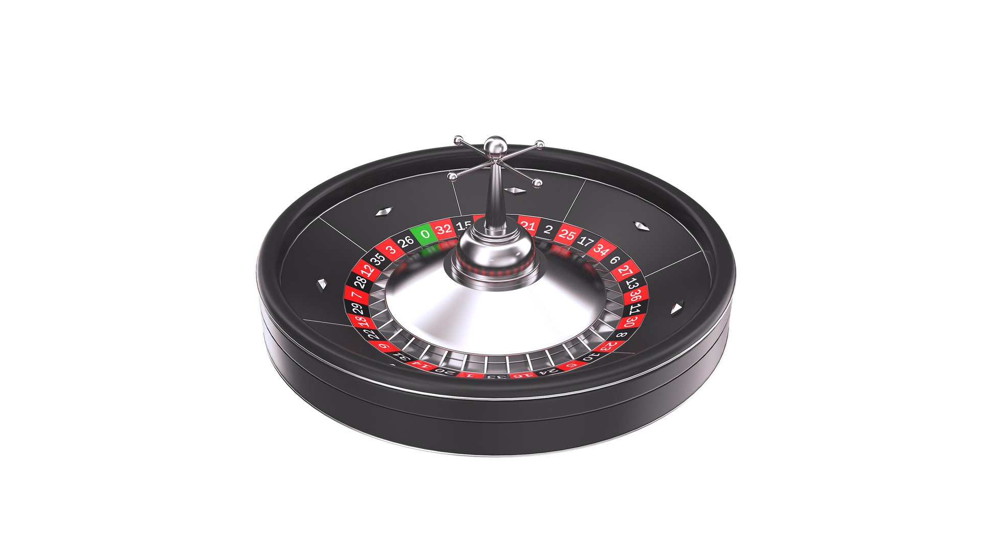 Roulette Wheel 3D - TurboSquid 1879058