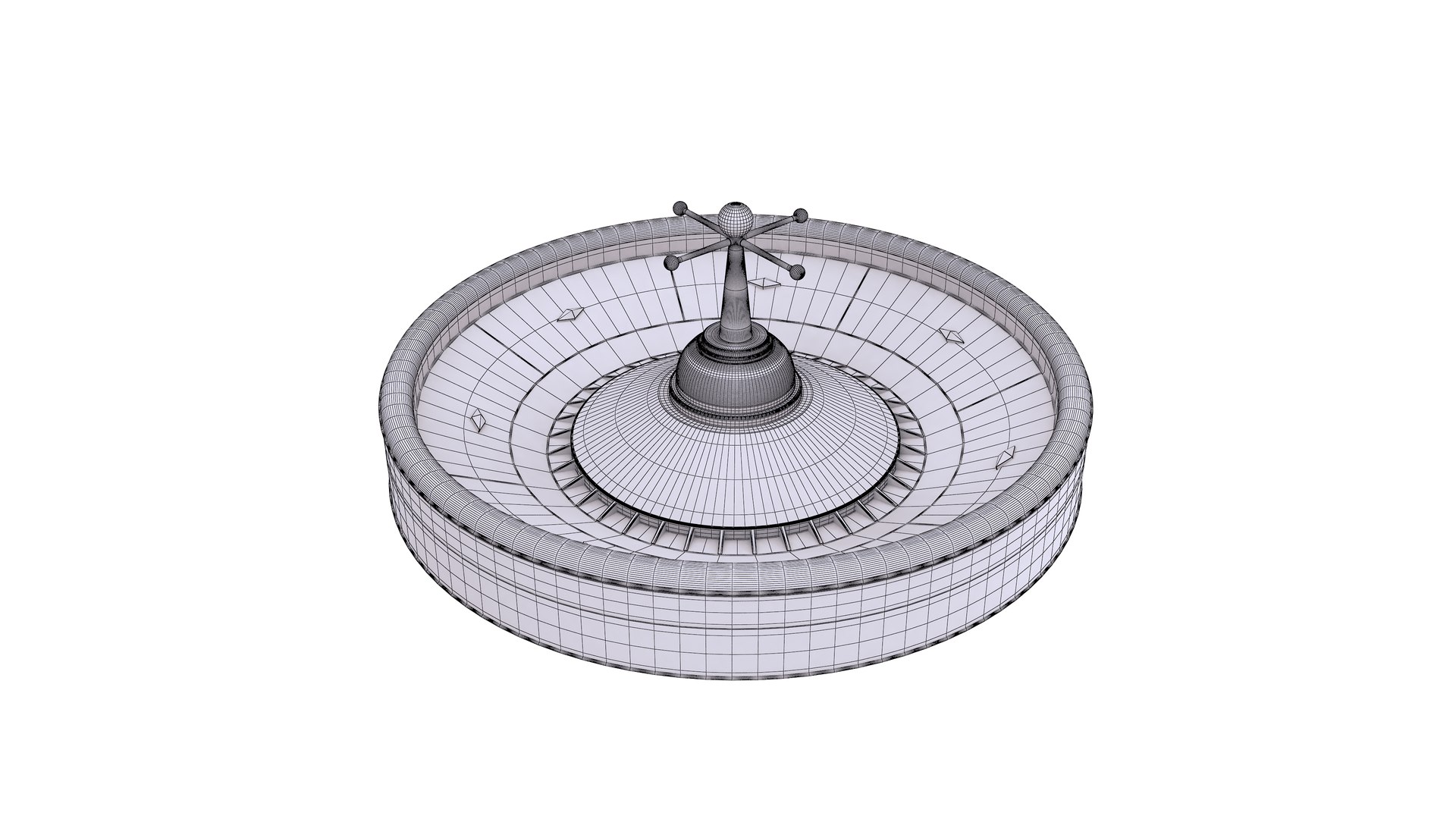 Roulette Wheel 3D - TurboSquid 1879058