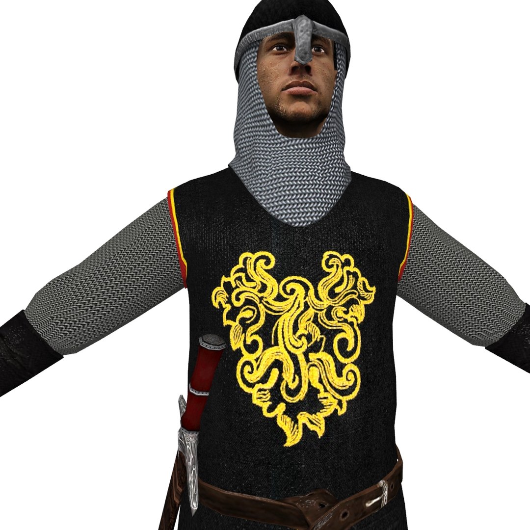 3ds max medieval knight