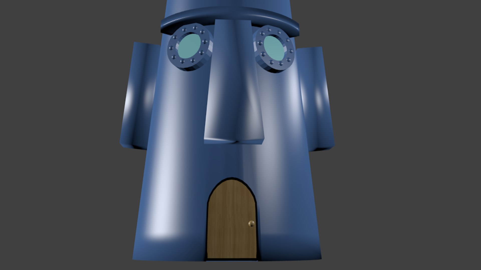 3D Squiward S House Model - TurboSquid 1296177