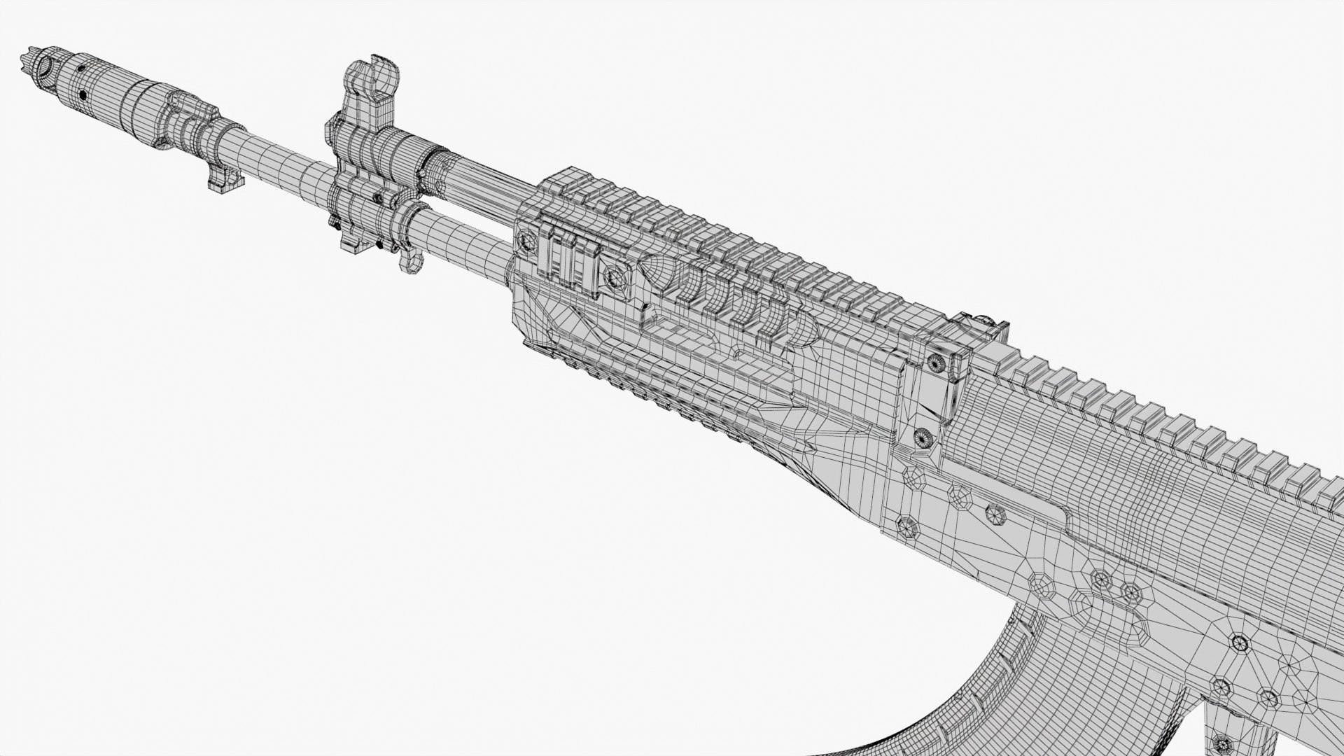 HS AK12 C 3D Model - TurboSquid 2227332