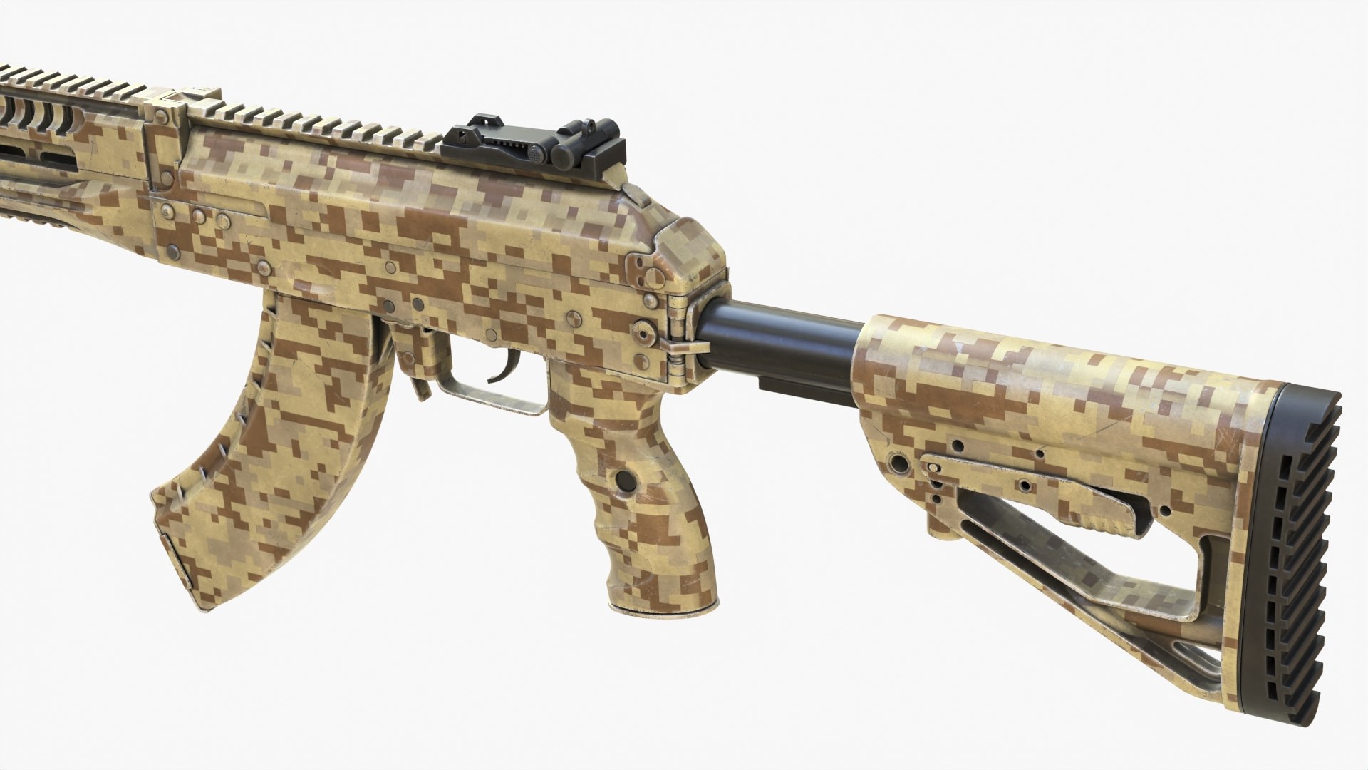 HS AK12 C 3D Model - TurboSquid 2227332